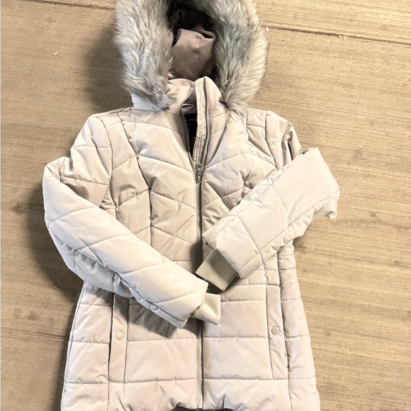 London Fog | Jackets & Coats | London Fog Womens Cream Puffer Jacket ...